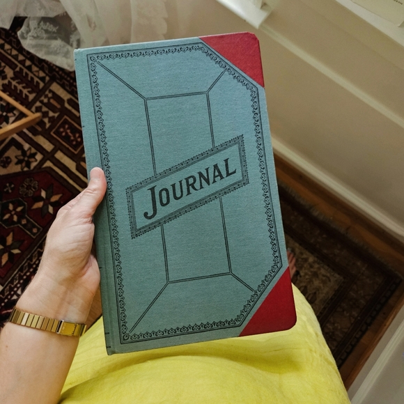 Vintage | Office | Vintage Blank Record Book Ledger Journal Mint ...